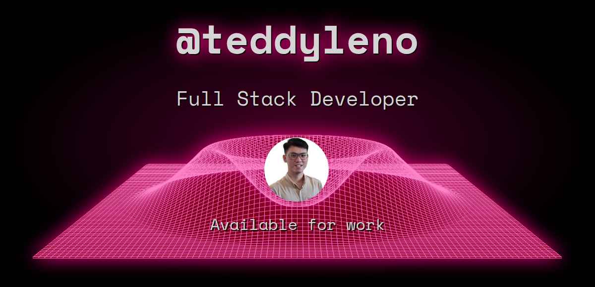 Web3 Full Stack Developer in Indonesia: @teddyleno | Web3 Jobs