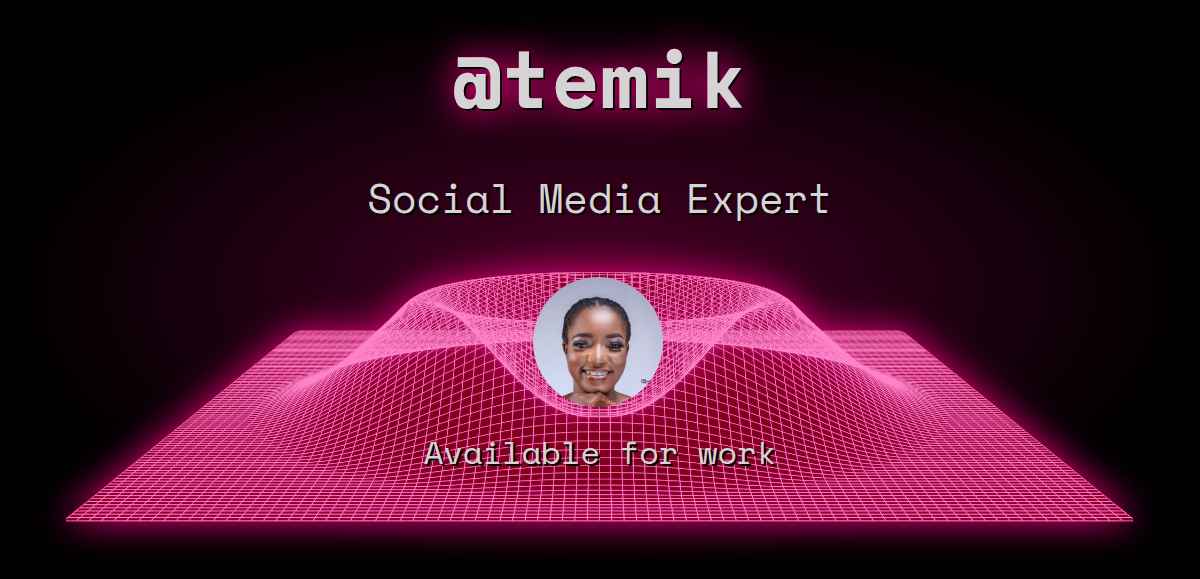 Web3 Social Media Expert in Nigeria: @temik | Web3 Jobs