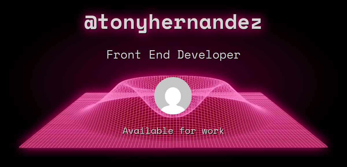 Web3 Front End Developer in Canada: @tonyhernandez | Web3 Jobs