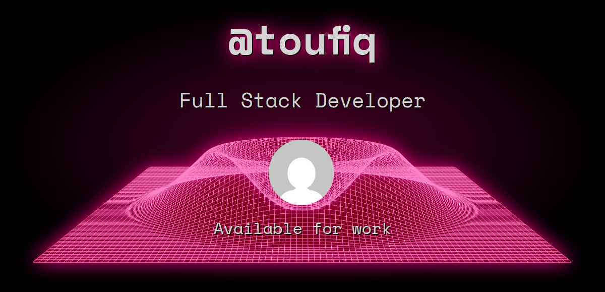 Web3 Full Stack Developer : @toufiq | Web3 Jobs