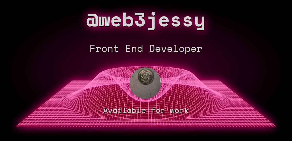 Web3 Front End Developer in Canada: @web3jessy | Web3 Jobs