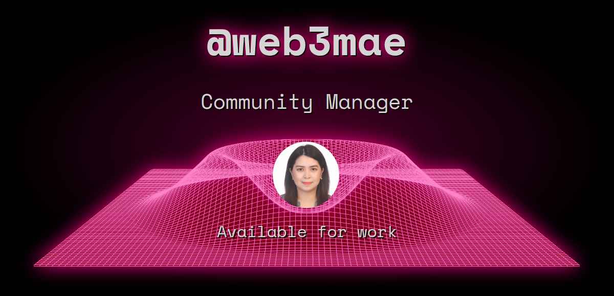 Web3 Community Manager in South Korea: @web3mae | Web3 Jobs
