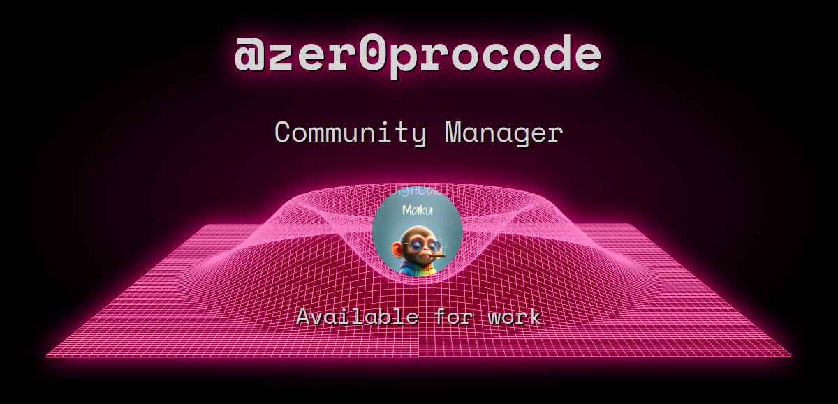Web3 Community Manager in South Africa: @zer0procode | Web3 Jobs